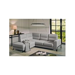 MF Design Cassada Recamiere Links in Grau - (L) 237 x (B) 277 x (H) 100 cm | Gr.: onesize