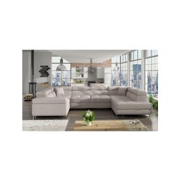 MF Design Lavin Recamiere Rechts in Beige - (L) 340 x (B) 340 x (H) 90 cm | Gr.: onesize