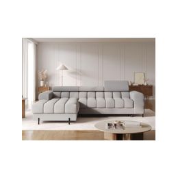 MF Design Fenro Recamiere Links in Grau - (L) 181 x (B) 285 x (H) 93 cm | Gr.: onesize