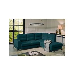 MF Design Cassada Recamiere Rechts in Blautanne - (L) 237 x (B) 277 x (H) 100 cm | Gr.: onesize