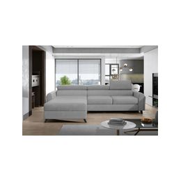 MF Design Mariam Recamiere Links in Hellgrau - (L) 200 x (B) 288 x (H) 92 cm | Gr.: onesize