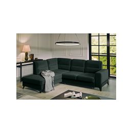 MF Design Cassada Recamiere Links in Gr&uuml;n - (L) 237 x (B) 277 x (H) 100 cm | Gr.: onesize
