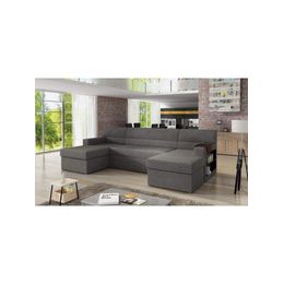 MF Design Narkos Recamiere Rechts in Grau - (L) 159 x (B) 310 x (H) 90 cm | Gr.: onesize