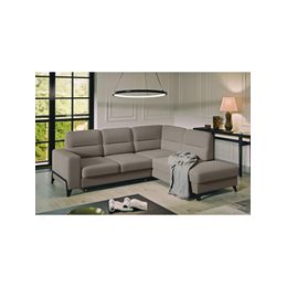 MF Design Cassada Recamiere Rechts in Braun - (L) 237 x (B) 277 x (H) 100 cm | Gr.: onesize