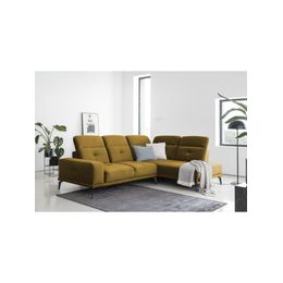MF Design Neviro Recamiere Rechts in Senfgelb - (L) 200 x (B) 275 x (H) 98 cm | Gr.: onesize