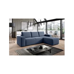 MF Design Rush Recamiere Rechts in Blau - (L) 302 x (B) 302 x (H) 95 cm | Gr.: onesize