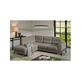 MF Design Cassada Recamiere Links in Braun - (L) 237 x (B) 277 x (H) 100 cm | Gr.: onesize