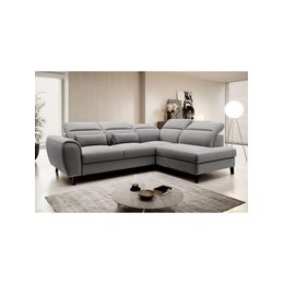 MF Design Nobel Recamiere Rechts in Dunkelgrau - (L) 265 x (B) 265 x (H) 100 cm | Gr.: onesize