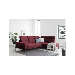 MF Design Neviro Recamiere Rechts in Tawny Port - (L) 200 x (B) 275 x (H) 98 cm | Gr.: onesize