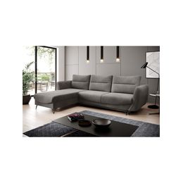 MF Design Sonic Recamiere Links in Mausgrau - (L) 276 x (B) 276 x (H) 100 cm | Gr.: onesize