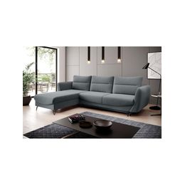 MF Design Sonic Recamiere Links in Charcoal - (L) 276 x (B) 276 x (H) 100 cm | Gr.: onesize