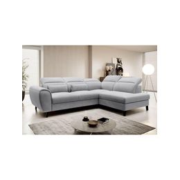 MF Design Nobel Recamiere Rechts in Stone - (L) 265 x (B) 265 x (H) 100 cm | Gr.: onesize