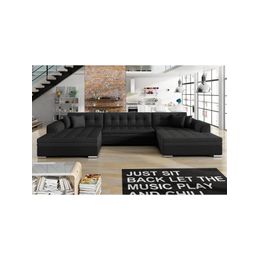 MF Design Wohnlandschaft Venti in Webstoff Grau in Grau - (L) 355 x (B) 355 x (H) 80 cm | Gr.: onesize