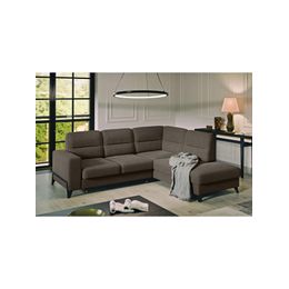 MF Design Cassada Recamiere Rechts in Braun - (L) 237 x (B) 277 x (H) 100 cm | Gr.: onesize