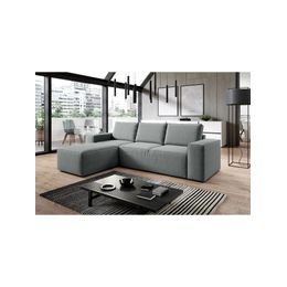 MF Design Rush Recamiere Links in Charcoal - (L) 302 x (B) 302 x (H) 95 cm | Gr.: onesize