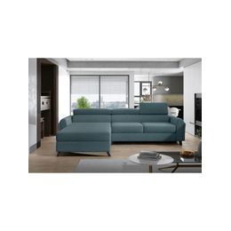 MF Design Mariam Recamiere Links in Blau - (L) 200 x (B) 288 x (H) 92 cm | Gr.: onesize