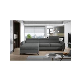 MF Design Mariam Recamiere Links in Anthrazit - (L) 200 x (B) 288 x (H) 92 cm | Gr.: onesize