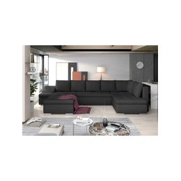 MF Design Gio Recamiere Links in Anthrazit - (L) 190 x (B) 351 x (H) 82 cm | Gr.: onesize