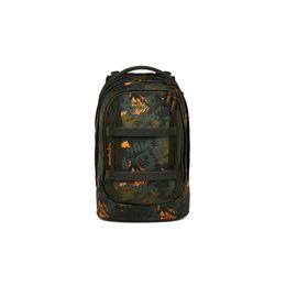 Satch Schulrucksack Jurassic Jungle in gr&uuml;n | Gr.: onesize
