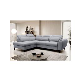 MF Design Nobel Recamiere Links in Grau - (L) 265 x (B) 265 x (H) 100 cm | Gr.: onesize