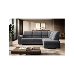 MF Design Silver Recamiere Rechts in Dunkelgrau - (L) 270 x (B) 270 x (H) 93 cm | Gr.: onesize