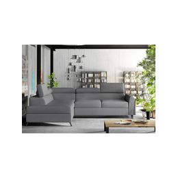 MF Design Katara Recamiere Links in Asphalt - (L) 265 x (B) 265 x (H) 92 cm | Gr.: onesize