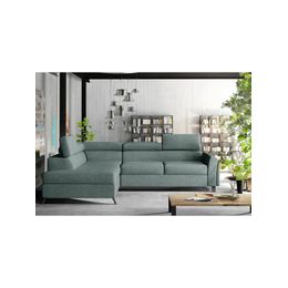 MF Design Katara Recamiere Links in Blautanne - (L) 265 x (B) 265 x (H) 92 cm | Gr.: onesize