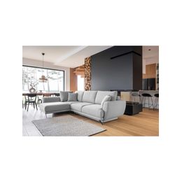 MF Design Lardo Recamiere Links in Grau - (L) 191 x (B) 276 x (H) 90 cm | Gr.: onesize