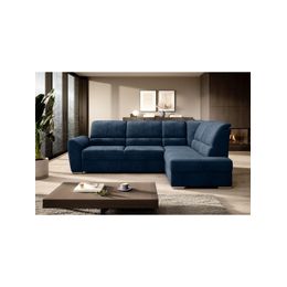 MF Design Silver Recamiere Rechts in Blau - (L) 270 x (B) 270 x (H) 93 cm | Gr.: onesize