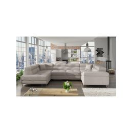 MF Design Lavin Recamiere Links in Beige - (L) 340 x (B) 340 x (H) 90 cm | Gr.: onesize