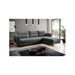 MF Design Sonic Recamiere Rechts in Asphalt - (L) 276 x (B) 276 x (H) 100 cm | Gr.: onesize