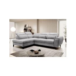 MF Design Nobel Recamiere Links in Grau - (L) 265 x (B) 265 x (H) 100 cm | Gr.: onesize