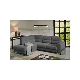 MF Design Cassada Recamiere Links in Charcoal - (L) 237 x (B) 277 x (H) 100 cm | Gr.: onesize