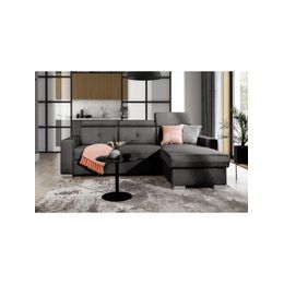 MF Design Falcon Recamiere Rechts in Anthrazit - (L) 248 x (B) 248 x (H) 95 cm | Gr.: onesize