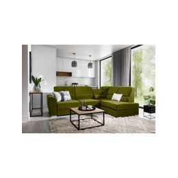 MF Design Silver Recamiere Rechts in Braunbeige - (L) 270 x (B) 270 x (H) 93 cm | Gr.: onesize
