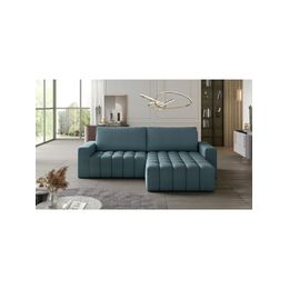 MF Design Bonita Recamiere Rechts in Blau - (L) 175 x (B) 250 x (H) 92 cm | Gr.: onesize