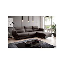 MF Design Sonic Recamiere Rechts in Braun - (L) 276 x (B) 276 x (H) 100 cm | Gr.: onesize