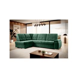 MF Design Saido Recamiere Links in Smaragd - (L) 272 x (B) 272 x (H) 95 cm | Gr.: onesize