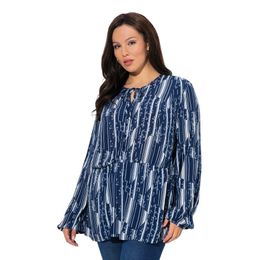 Ulla Popken Bluse in tintenblau | Gr.: 50-52