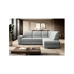 MF Design Silver Recamiere Rechts in Hellgrau - (L) 270 x (B) 270 x (H) 93 cm | Gr.: onesize