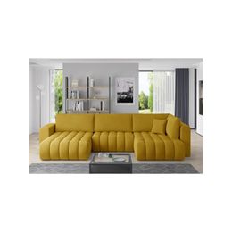 MF Design Bonita Recamiere Links in Amber - (L) 175 x (B) 350 x (H) 92 cm | Gr.: onesize