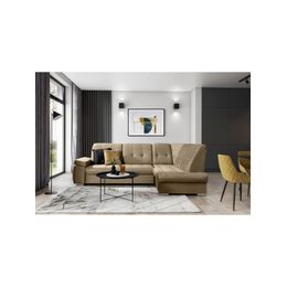MF Design Saido Recamiere Rechts in Braunbeige - (L) 272 x (B) 272 x (H) 95 cm | Gr.: onesize