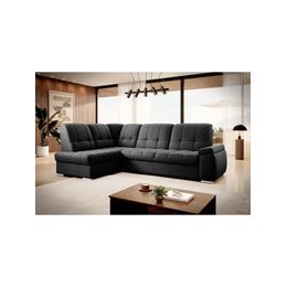 MF Design Saido Recamiere Links in Schwarz - (L) 272 x (B) 272 x (H) 95 cm | Gr.: onesize