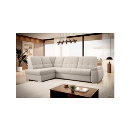 MF Design Saido Recamiere Links in Elfenbein - (L) 272 x (B) 272 x (H) 95 cm | Gr.: onesize