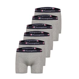 Champion Boxershorts 6pk Boxer in Light Grey Melange 3390 | Gr.: M