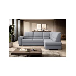 MF Design Silver Recamiere Rechts in Grau - (L) 270 x (B) 270 x (H) 93 cm | Gr.: onesize
