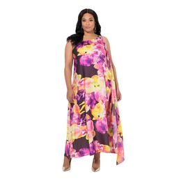 Ulla Popken Kleid in sommerbeere | Gr.: 50-52