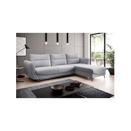 MF Design Sonic Recamiere Rechts in Stone - (L) 276 x (B) 276 x (H) 100 cm | Gr.: onesize