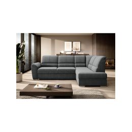 MF Design Silver Recamiere Rechts in Dunkelgrau - (L) 270 x (B) 270 x (H) 93 cm | Gr.: onesize