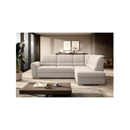MF Design Silver Recamiere Rechts in Elfenbein - (L) 270 x (B) 270 x (H) 93 cm | Gr.: onesize